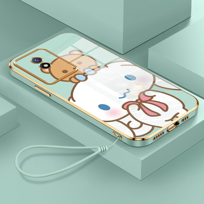 MATA HP Phone Case For VIVO Y02 Y02A Y02T Case Rabbit Casing Eye ...