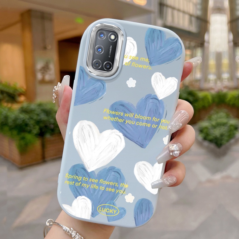 PUTIH Hp Casing For OPPO A52 A72 A92 A74 A95 F19 F19s Reno 6 Lite Case ...