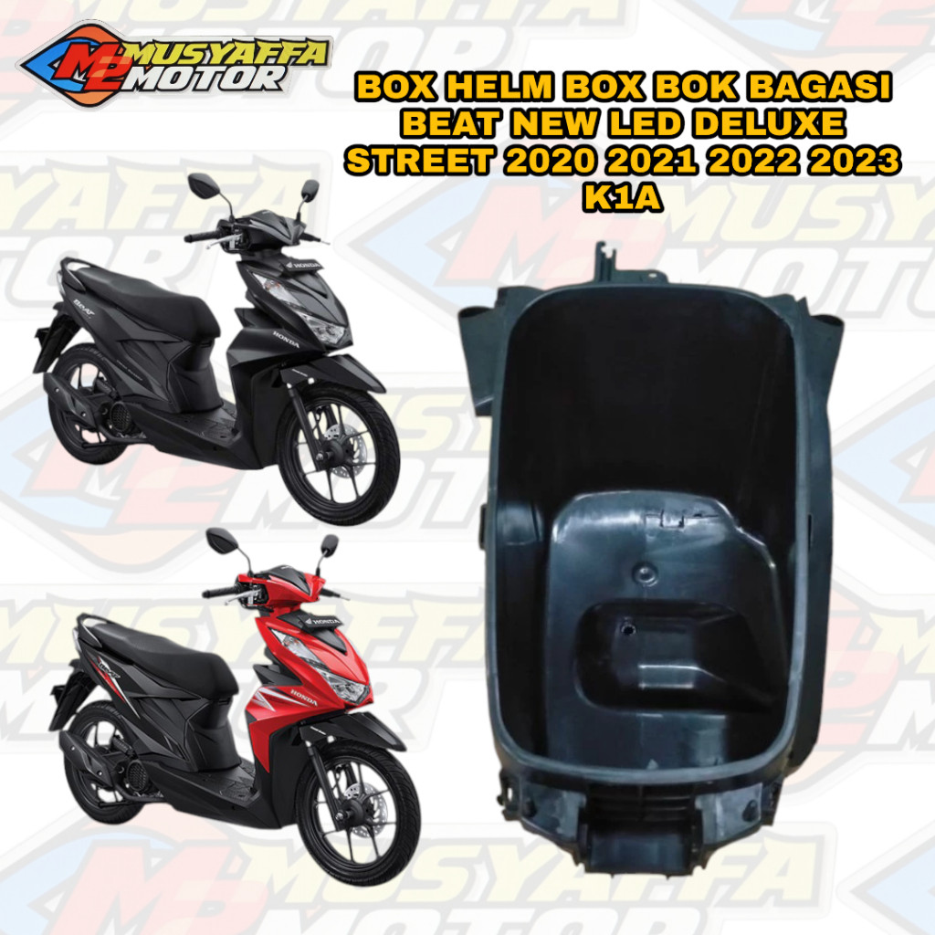 Luggage Box Helmet Box Honda Beat New Led Deluxe Street New K1A 2020 ...