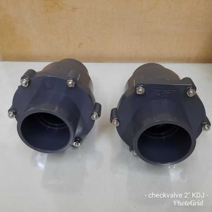 Swing Checkvalve Check valve PVC KDJ 2" / 2 inch 2in 2inch Tusen valve ...