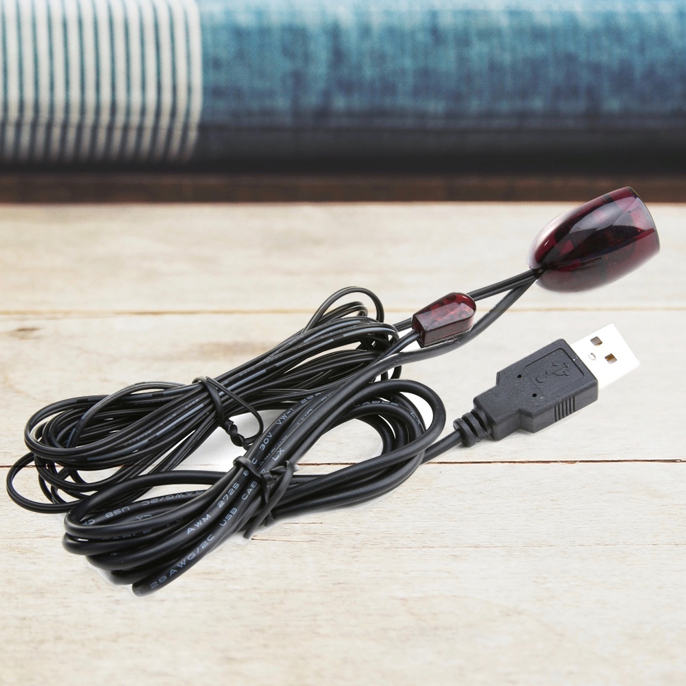 IR Infrared Remote Control Receiver Extender Emitter USB Adapter ...