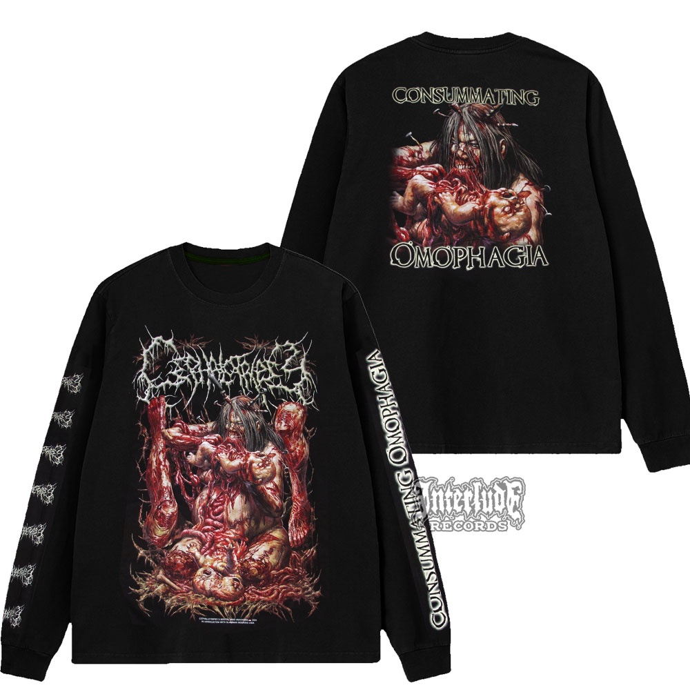 Longsleeve - CEPHALOTRIPSY - Consummating Omophagia - BRUTALMIND ...