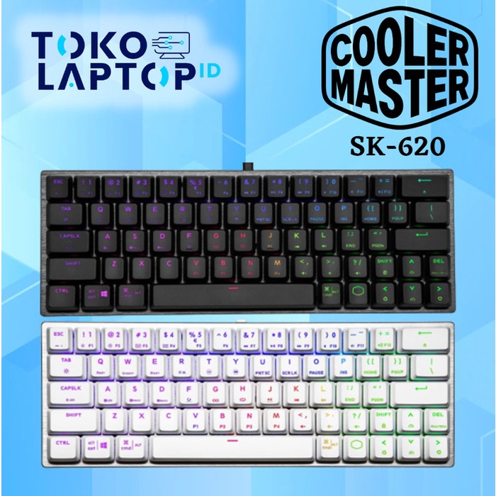 CODE A Cooler Master SK620 / SK-620 Low Profile Gaming Keyboard ...