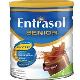 ENTRASOL SENIOR CHOCOLATE FLAVOR 400 GR - KING OF MILK | Shopee Philippines