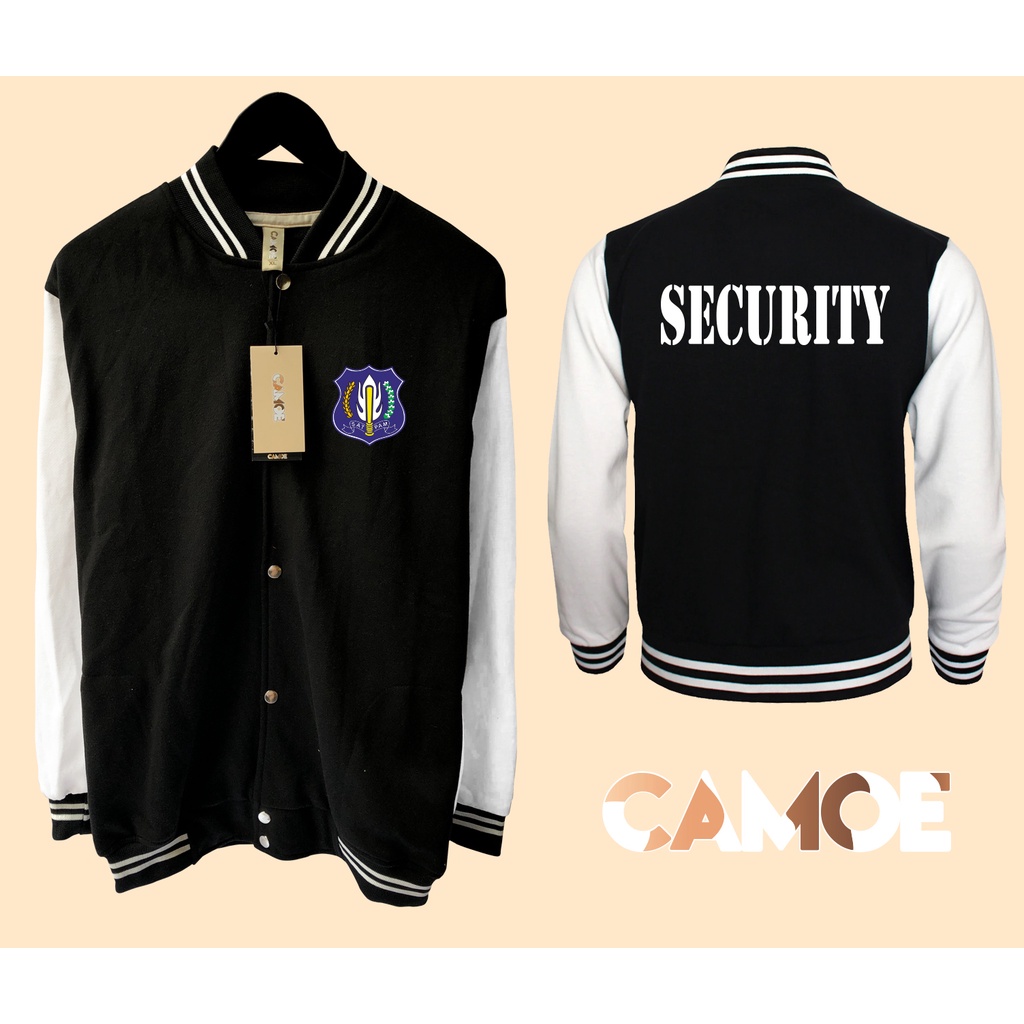 Indonesian Security Guard Varsity Security Baseball Jacket Uniform ...