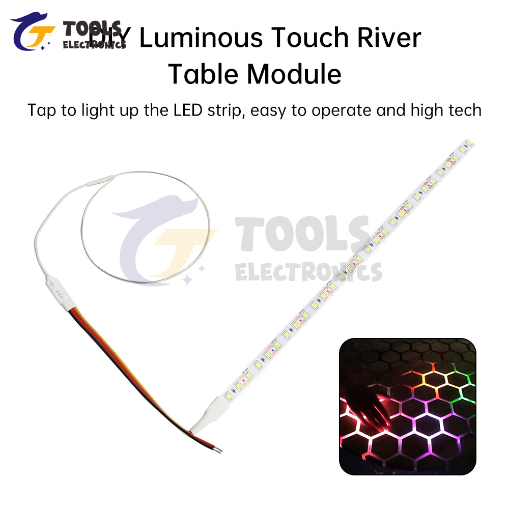 DIY Luminous Touch River Table Module LED Driver Light Strip Kit 3-24V ...