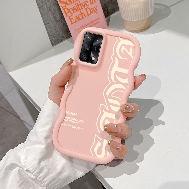 Casing For OPPO A74 A95 F19 F19s Reno 6 Lite Case Softcase Simple Wind ...