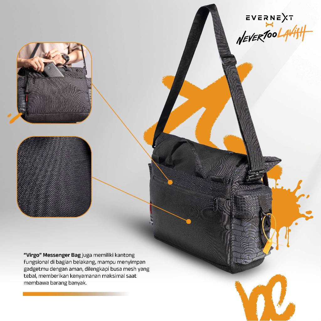 NEW PRODUCT Evernext x NeverTooLavish - Men's Sling Bag Special Edition ...