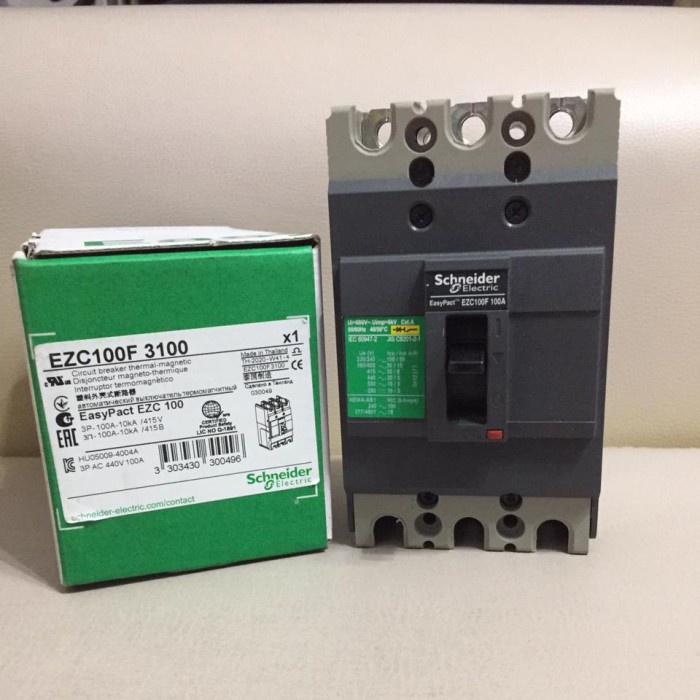 Mccb Ezc 100F 15/20/25/40/50/60/75/80/100 Ampere | Shopee Philippines