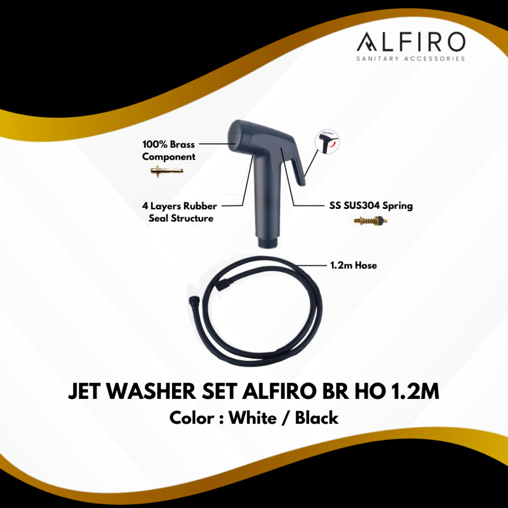 Jet Washer Closet / Shower Cebok / Bidet / Jet ALFIRO HO Series ...