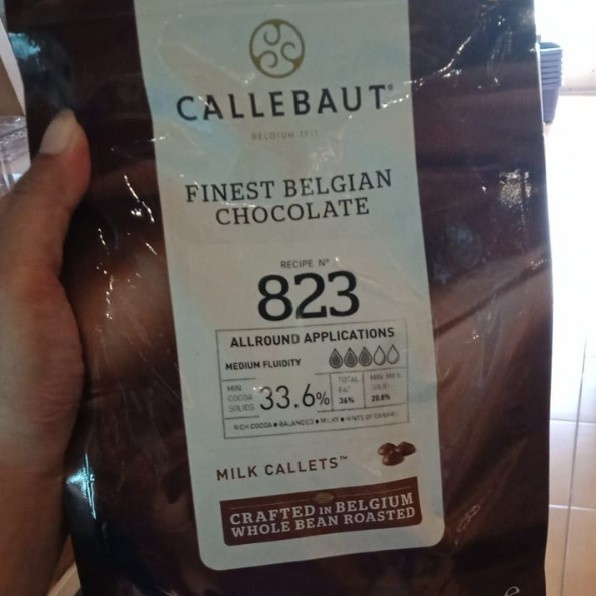 Callebaut milk callets chocolate no. 823 chocolate 1kg | Shopee Philippines