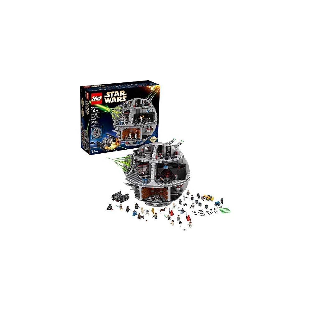 LEGO STAR WARS DEATH STAR 75159 SPACE STATION BUILDING KIT WITH STAR ...