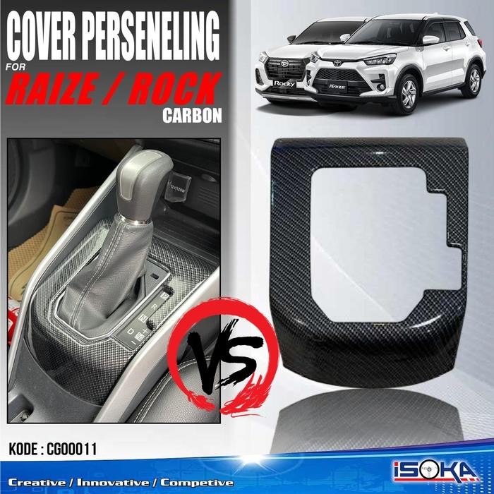 Shifter Panel Cover Gear Panel for Toyota Raize / Daihatsu Rocky Carbon ...
