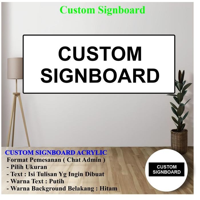 BintangEmaSs - Custom Acrylic Writing Can Request Your Own Acrylic ...