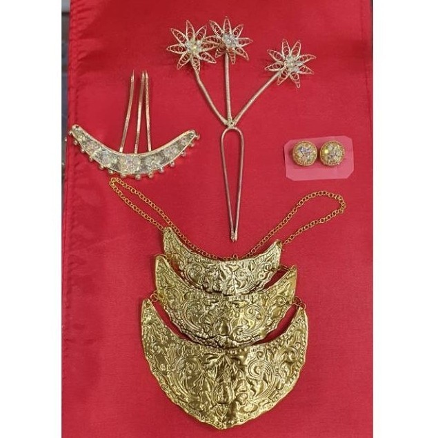 NEW CHILDREN'S JAVA SET JEWELRY / JAVANESE TRADITIONAL CLOTHING ...