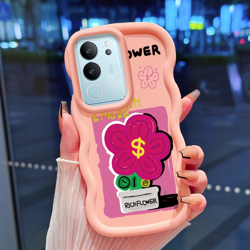 Casing Hp For VIVO V29 5G V29 Pro 5G V30 5G V30 Pro 5G Case Cute Flower ...