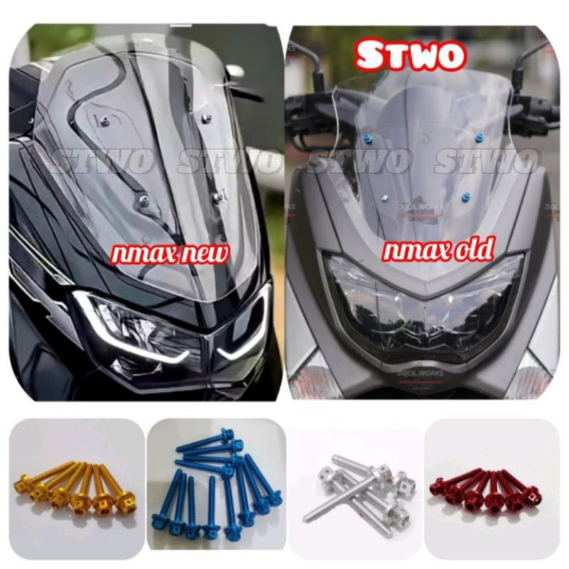 NEWEST Nmax Standard Visor Windshield Winsil Standard Nmax Old New Nmax ...