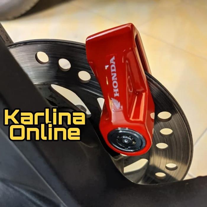 BABA_MANAGASKAR ORIGINAL MOTORCYCLE DISC LOCK LOCK LOCK HONDA ...