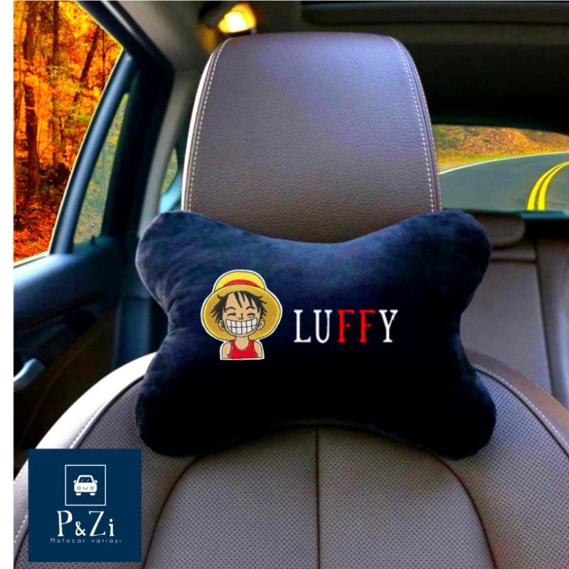 One Piece The Luffy Limited Edition Car Headrest Neck Pillow | Shopee ...