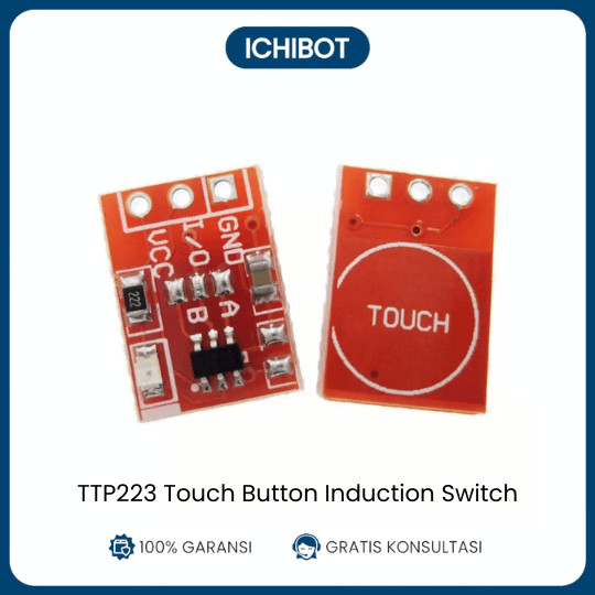 TTP223 Touch Button Induction Switch Module Capacitive Sensor Self ...