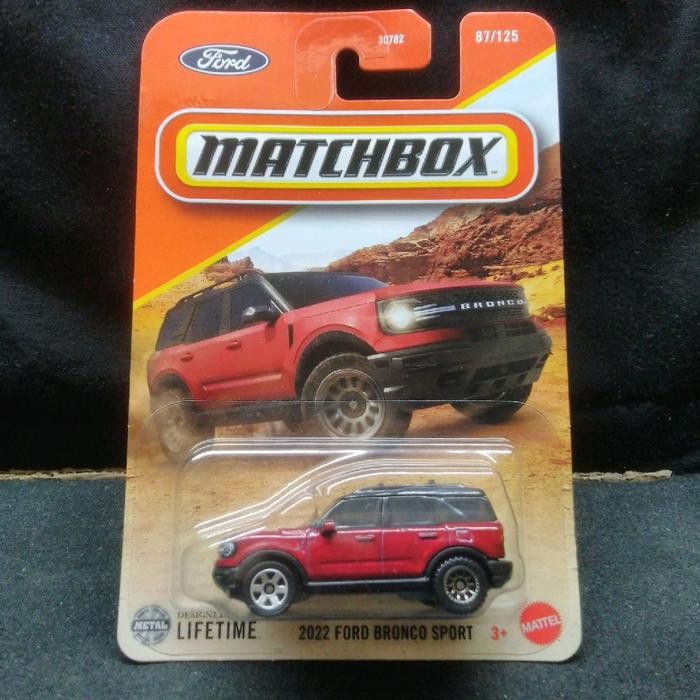 MERAH HOTWHEELS MATCHBOX 2022 FORD BRONCO SPORT RED DIFFERENT TIRE ...