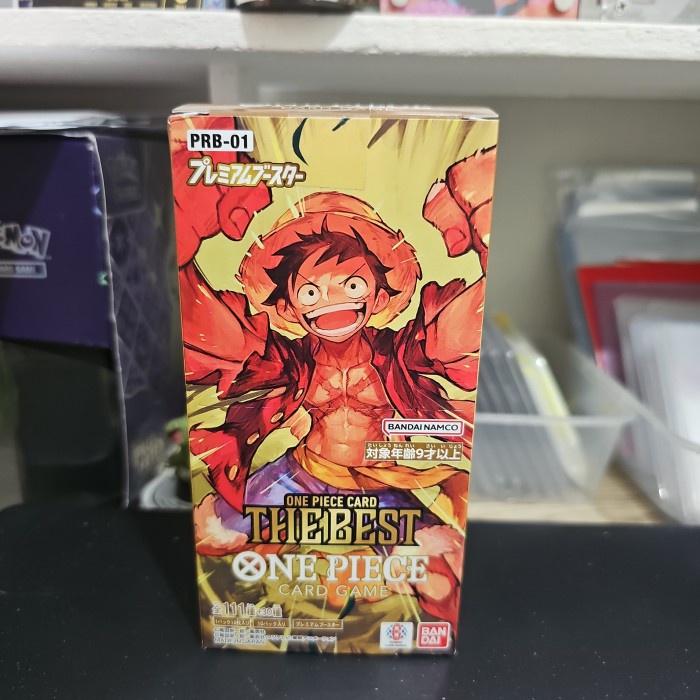 Premium Booster Box One Piece Prb01 Prb-01 Original Bandai Japan Tcg ...
