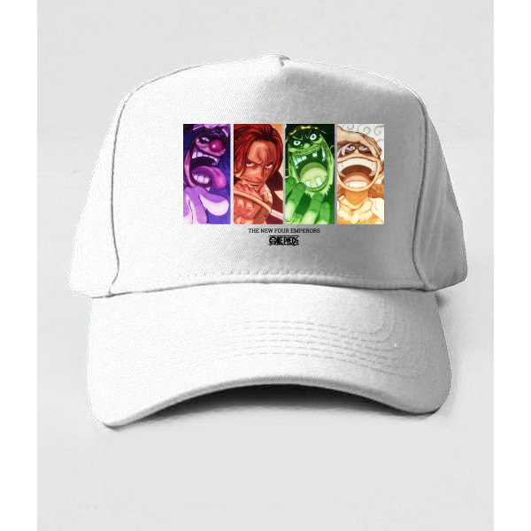 One Piece Anime Baseball Cap The new four emperors yonko emperors buggy ...