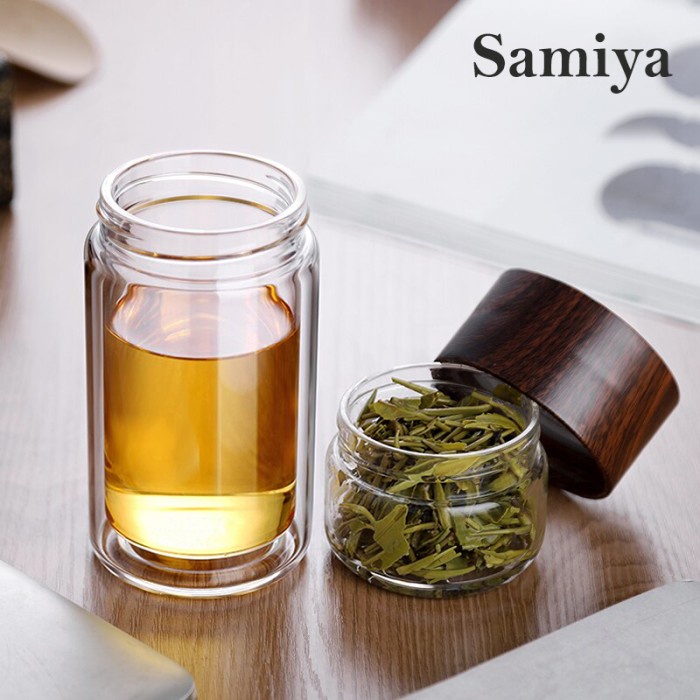 Dsm - Tumbler Teapot Infuser Wooden Handle / Tea Pot Infusion Water ...