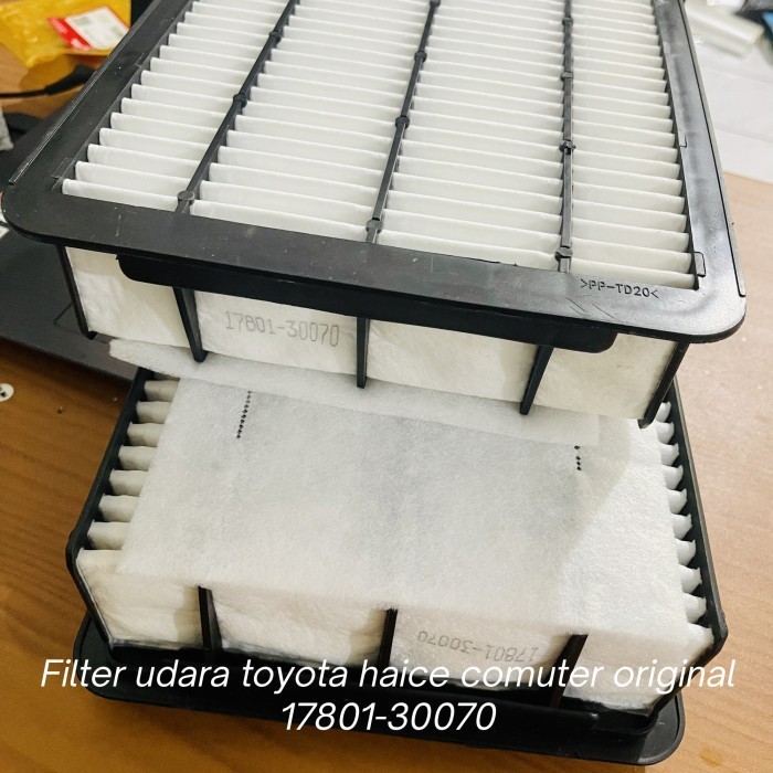 Original toyota haice Commuter Air Filter 17801-30070 | Shopee Philippines