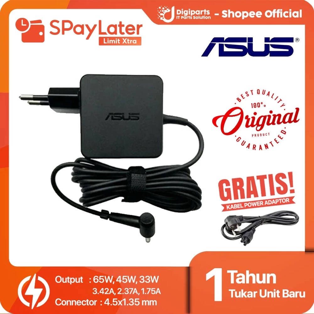 ORIGINAL charger adapter asus vivobook flip 14 tp470 tp470ez tp470ea ...