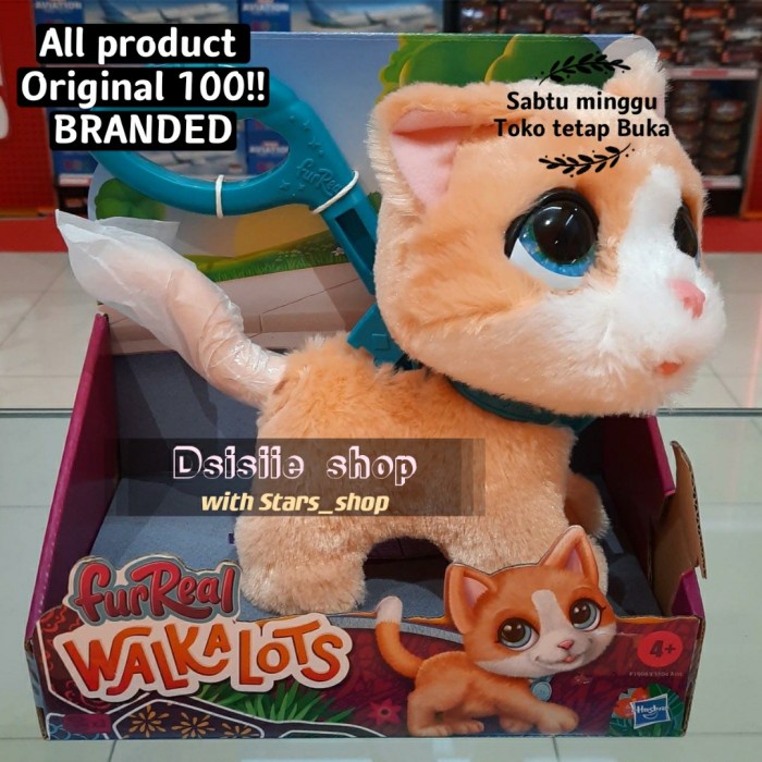 Limited Furreal Walkalots Cat Hasbro Original / Safe Stuffed Animal Toy ...