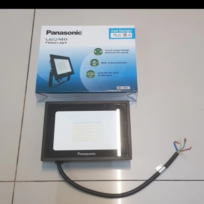 Panasonic led spotlight 10 20 30 50 w watt garden flood light | Shopee ...