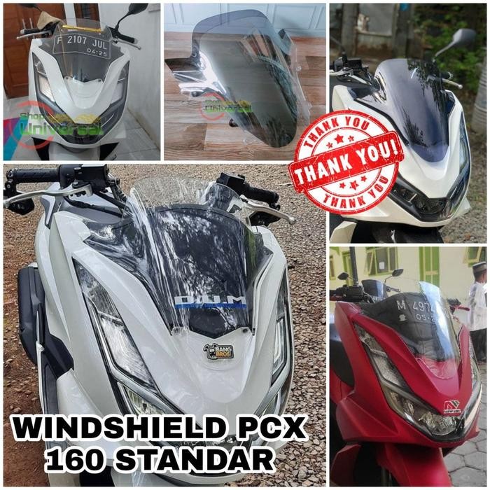 PCX 160 Windshield Latest Honda PCX 160 Windshield Visor | Shopee ...