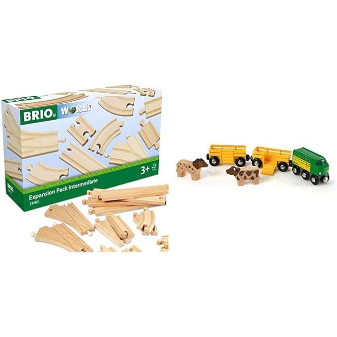 BRIO World 33404 Farm Train 5-Piece Set | Shopee Philippines