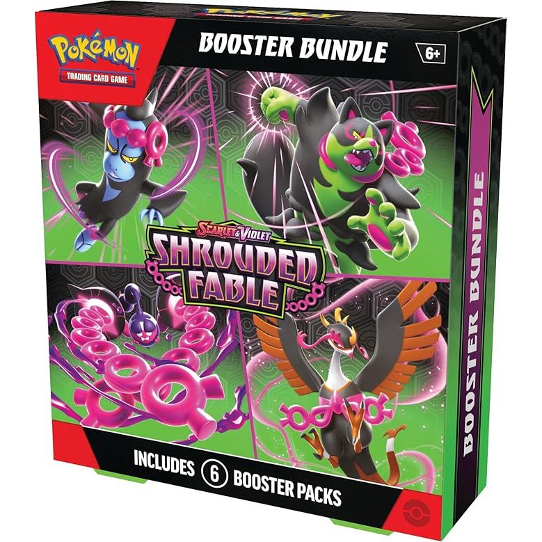 Pokemon TCG: SCARLET AND VIOLET SHROUD FABLE BOOSTER BUNDLE | Shopee ...