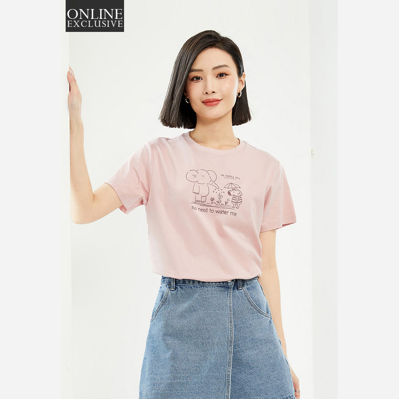 Giordano (Online Exclusive) Print Tee for Women | Shopee Philippines