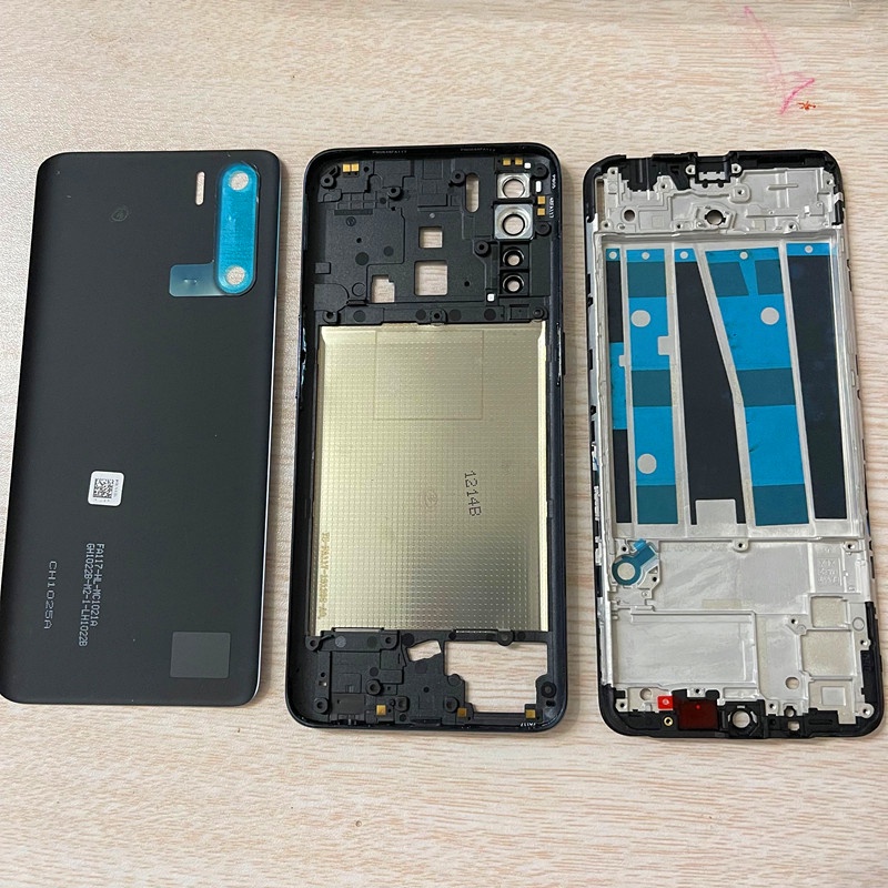 For OPPO A91 PCPM00 CPH2001 CPH2021 Back Battery Cover Rear Door Case ...