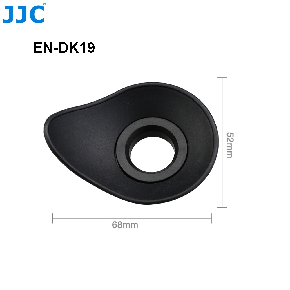 JJC EN-DK19 360 Degree Rotatable Eyecup Soft Silicone Viewfinder Eyepiece Replace DK-19 for ...