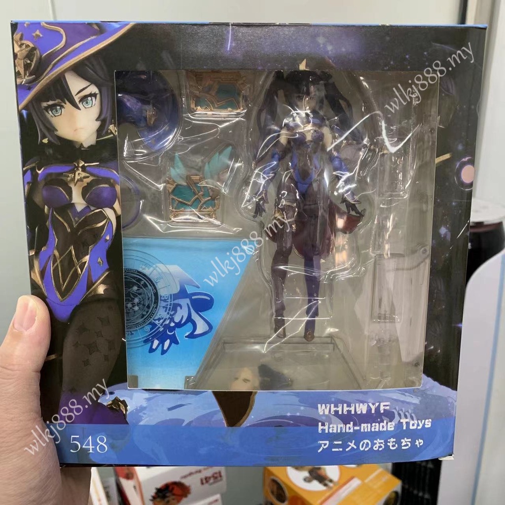 Figma Genshin Impact Mona 548 Change Face Articulado Action Figure ...