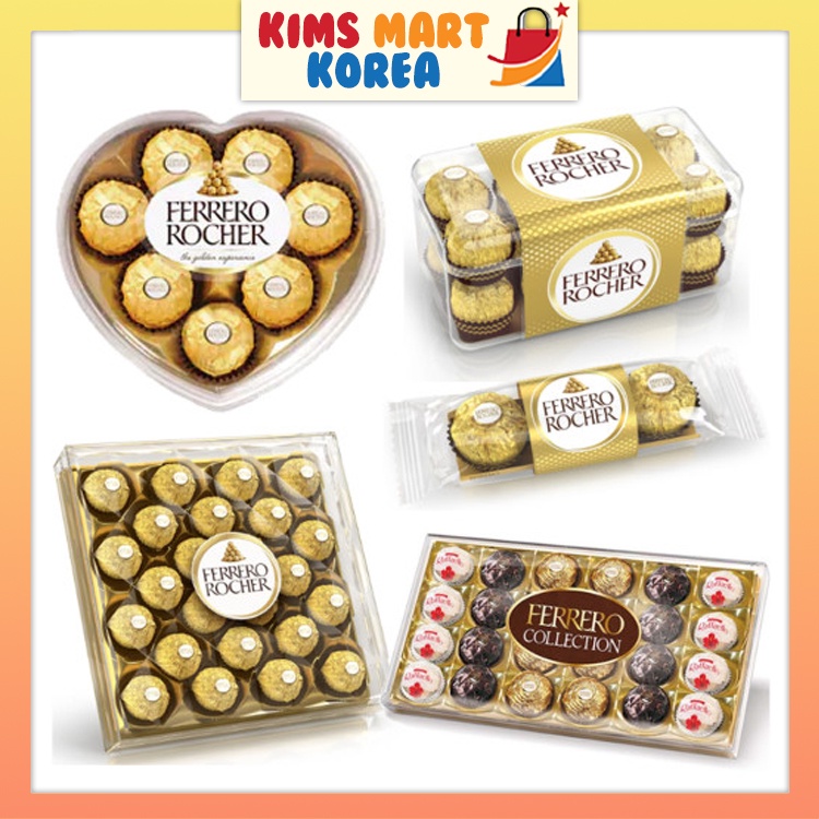 Ferrero Rocher Italian Chocolate Korean Collection Original, Bell ...