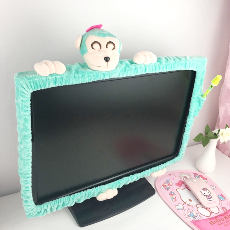 Mg3chome Cartoon Cute LCD Display Protective Cover Desktop PC Screen ...
