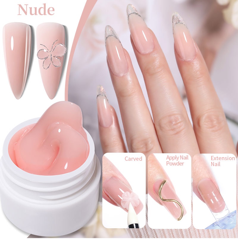 Born Pretty Poly Gel Polish Set Non Stick Hand Solid Extension Building ...