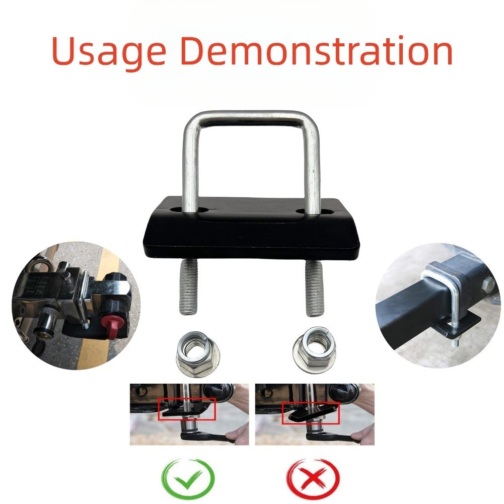 [SMARTCHOICE] Heavy-Duty Hitch Tightener: Stabilize Your Cargo & Bike ...