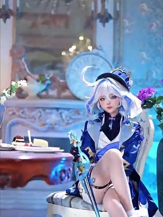 Genshin impact prop furina cosplay props pvc 3D modeling | Shopee ...