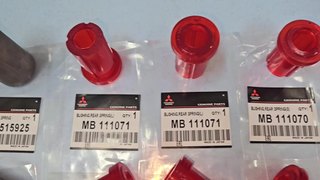 MITSUBISHI STORM L200 - 10 IN 1 SET - REAR LEAF SPRING BUSH SET ...