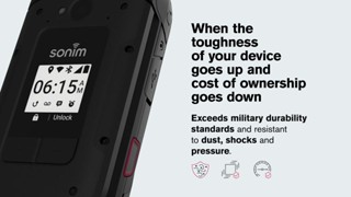 Sonim XP3 Plus XP3900 4G LTE Ultra Rugged Flip Phone 16GB (Used,98%New ...
