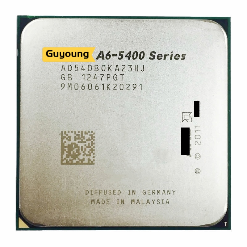A6-Series A6 5400 A6 5400B 540B 3.6 GHz Used dual-core CPU Processor AD540BOKA23HJ ...