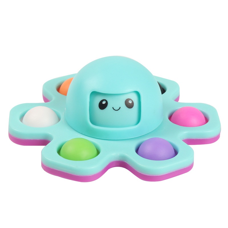 Flip Face-changing Octopus Squid Game Pop It Fidget Octopus Silicone ...