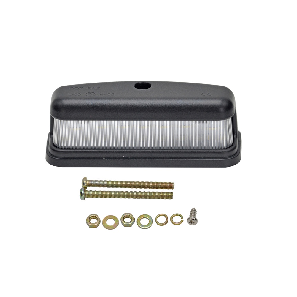 White LED License Plate Light Number Plate Lamp For Land Rover Series 2 ...