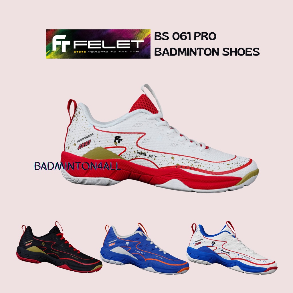 FELET BS 061 PRO BADMINTON SHOES | Shopee Philippines